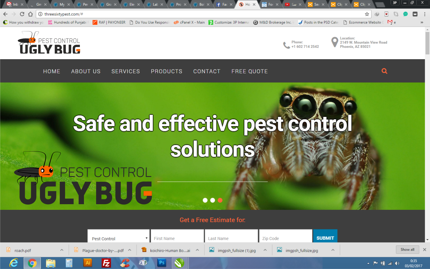 Bold, Personable, Pest Control Signage Design for a Company by Pint ...