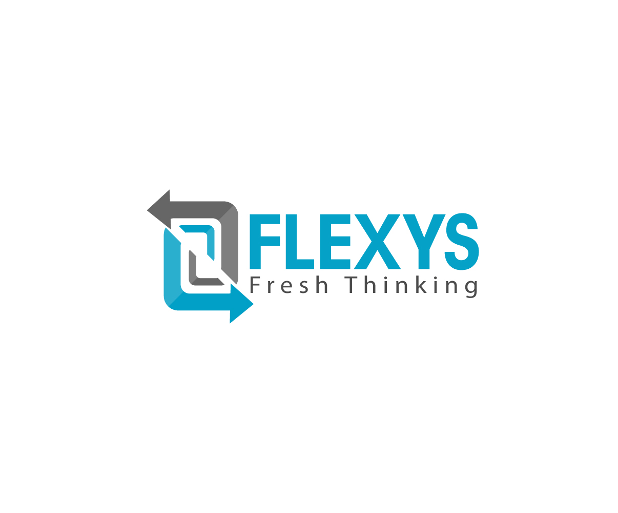 Modern, Serious, Business Software Logo Design for See the website: - FLEXYS Fresh Thinking by ...