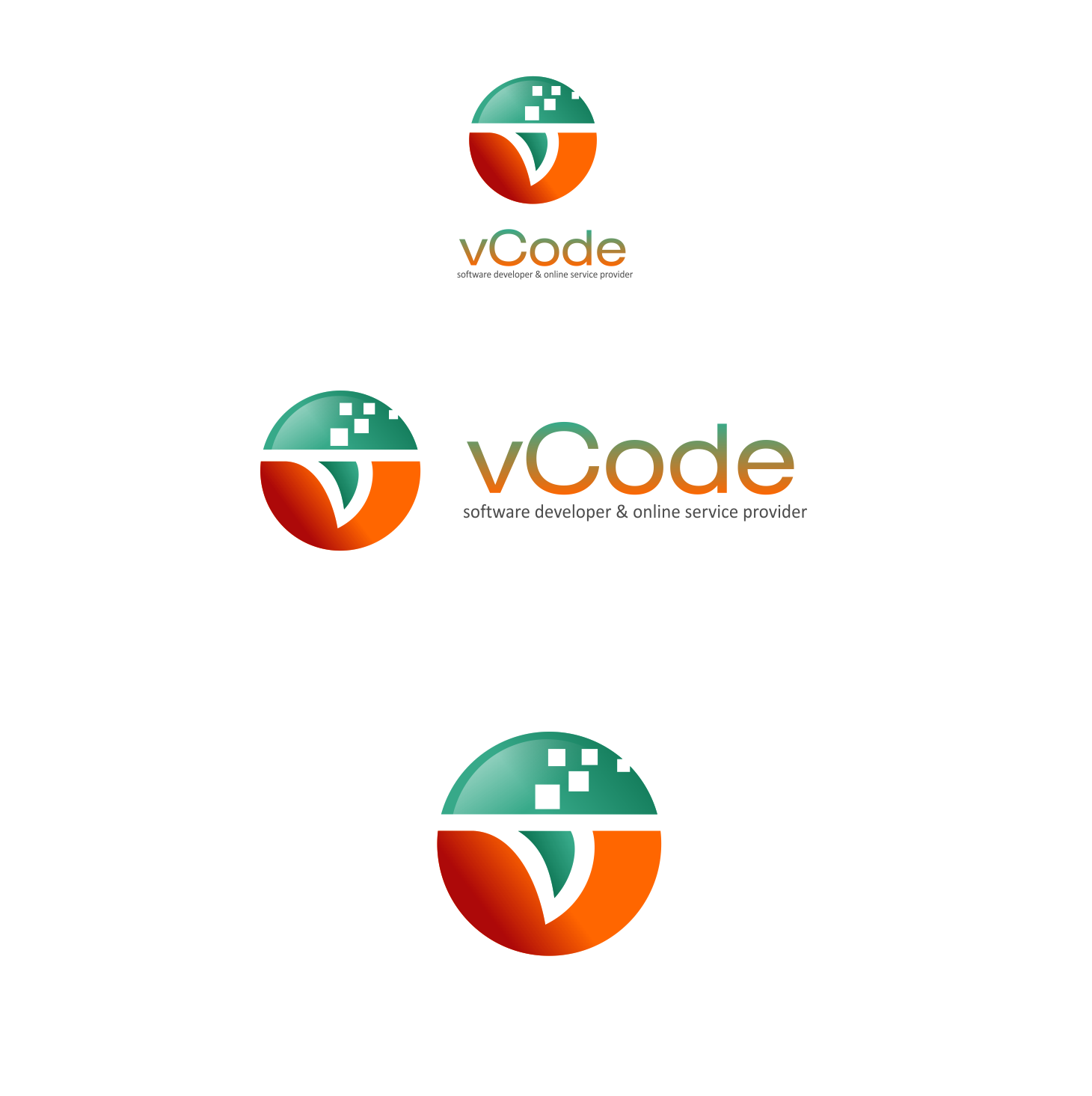 Modern, Professional, Business Software Logo Design for vCode by ...