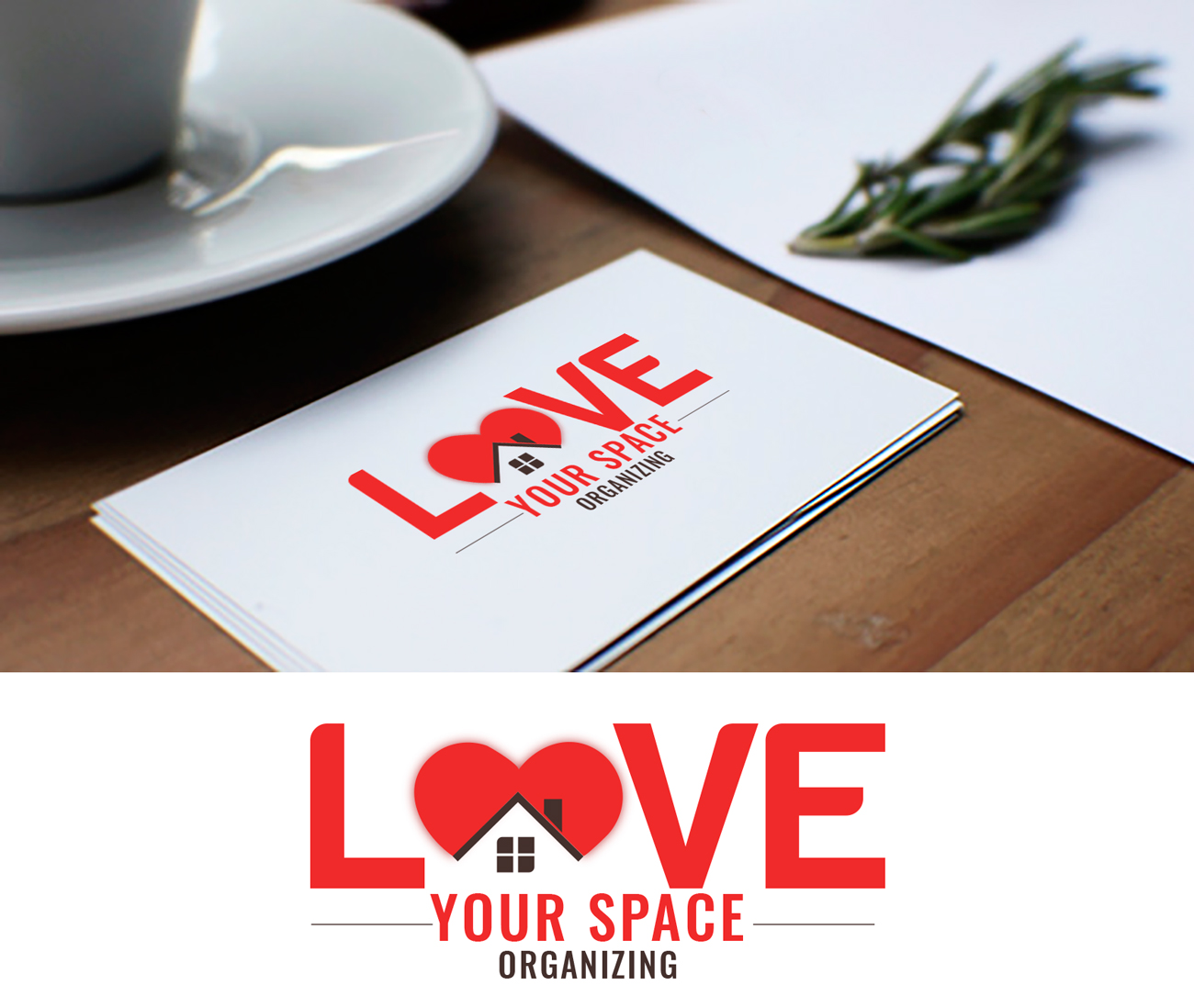 Business Logo Design for Love Your Space Organizing by Impressive Sol ...