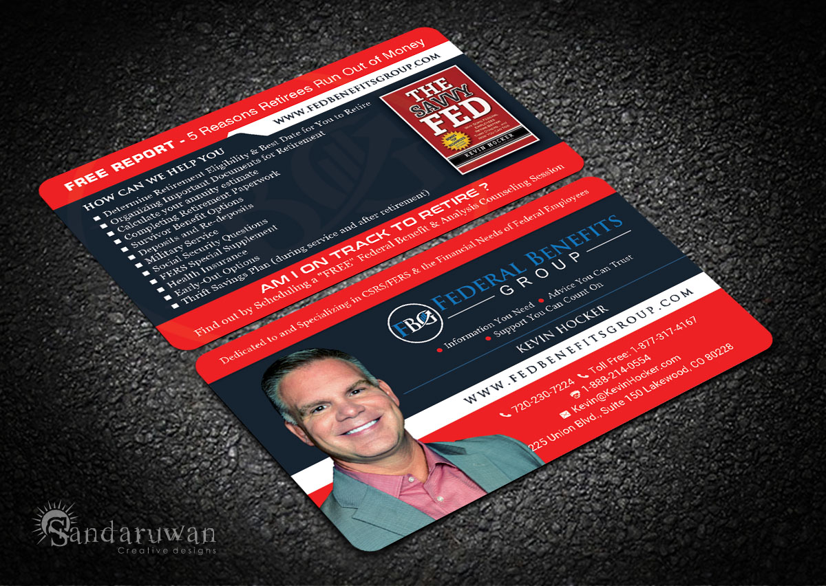 Bold, Traditional, Financial Planning Business Card Design for Success ...