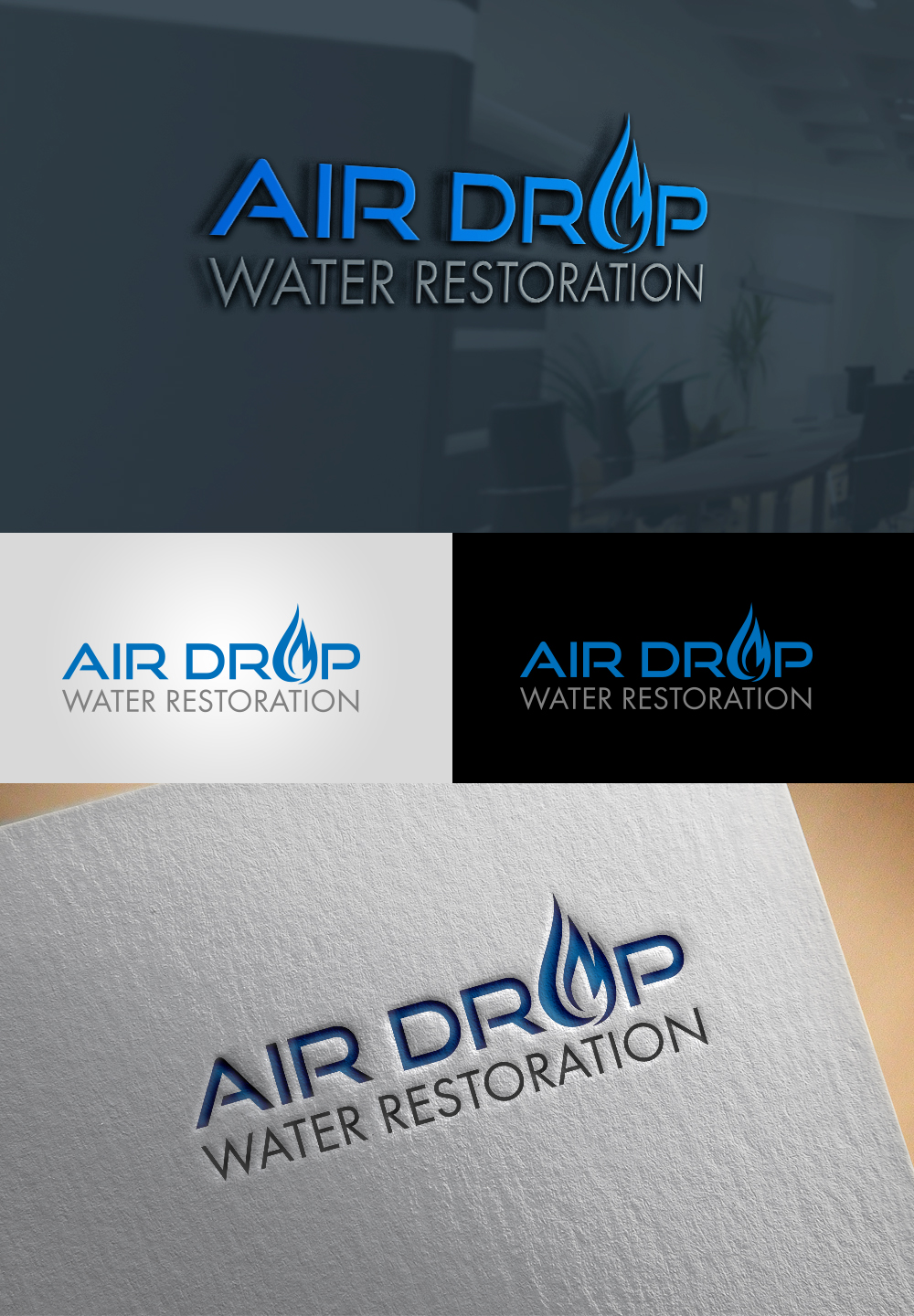 Air Drop is a water mitigation compnay that is responible. | 32 Logo ...