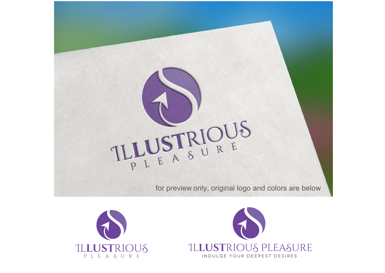 Playful, Modern, Adult Logo Design for Illustrious Pleasure (Indulge ...