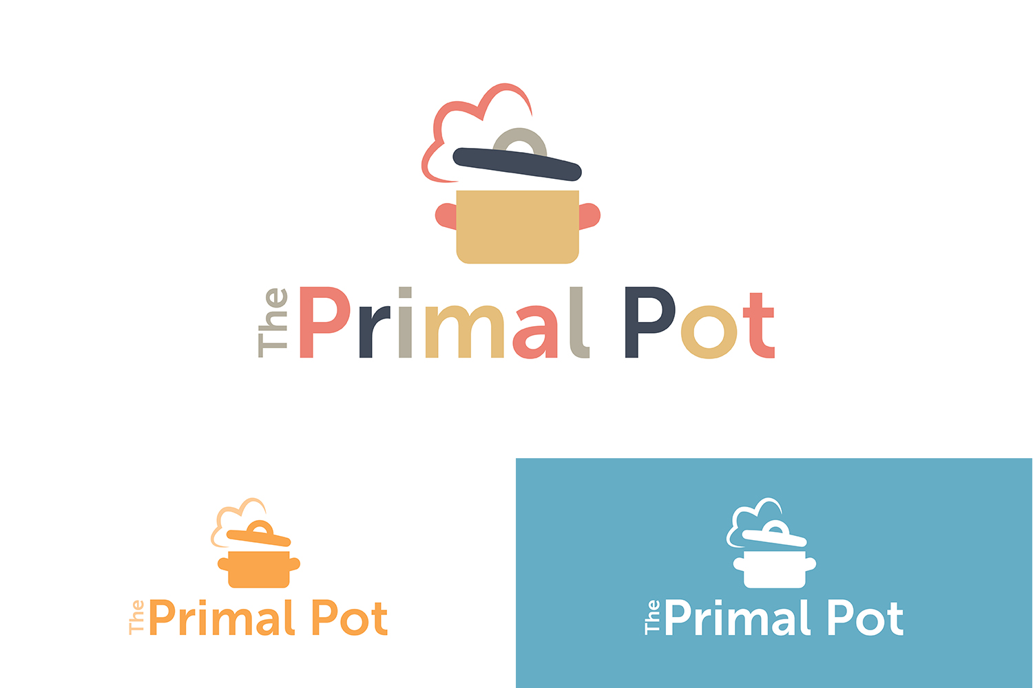 Conservative, Elegant, Cooking Logo Design for The Primal Pot by ...