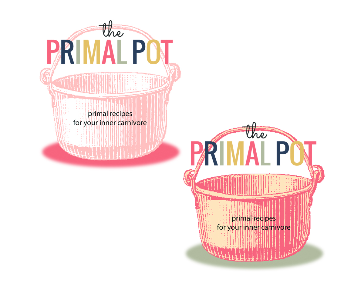 Conservative, Elegant, Cooking Logo Design for The Primal Pot by Hot ...