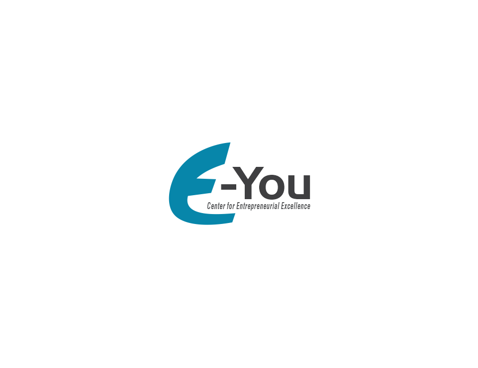 Elegant, Serious, Education Logo Design for E-You and a tag line of "Center for Entrepreneurial ...
