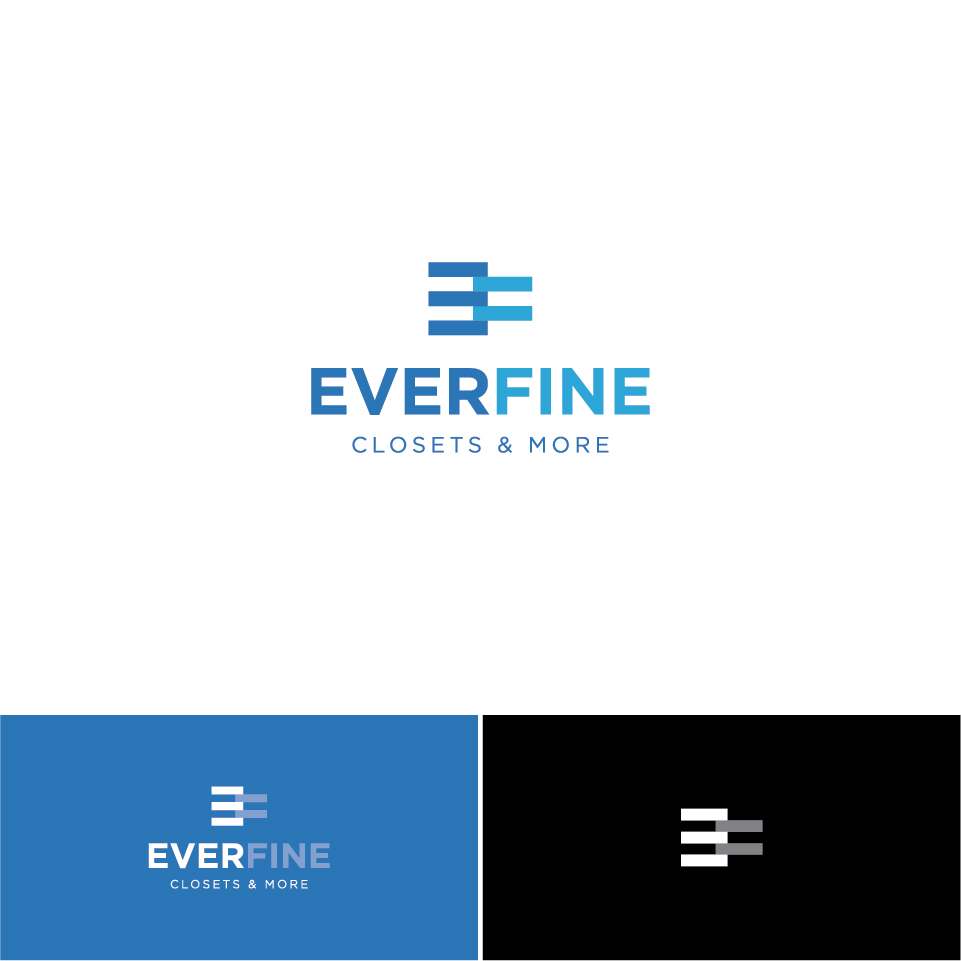 Elegant, Serious, Home Improvement Logo Design for EverFine Closets ...