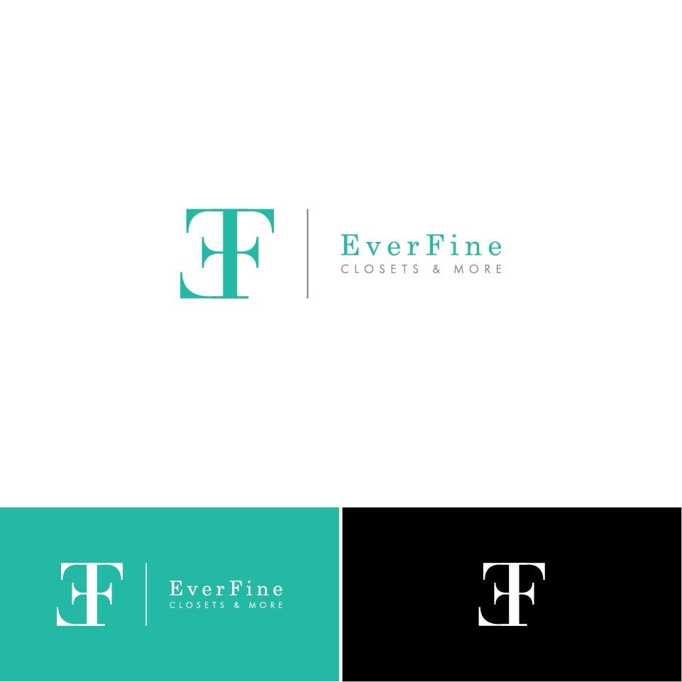 Elegant, Serious, Home Improvement Logo Design for EverFine Closets ...