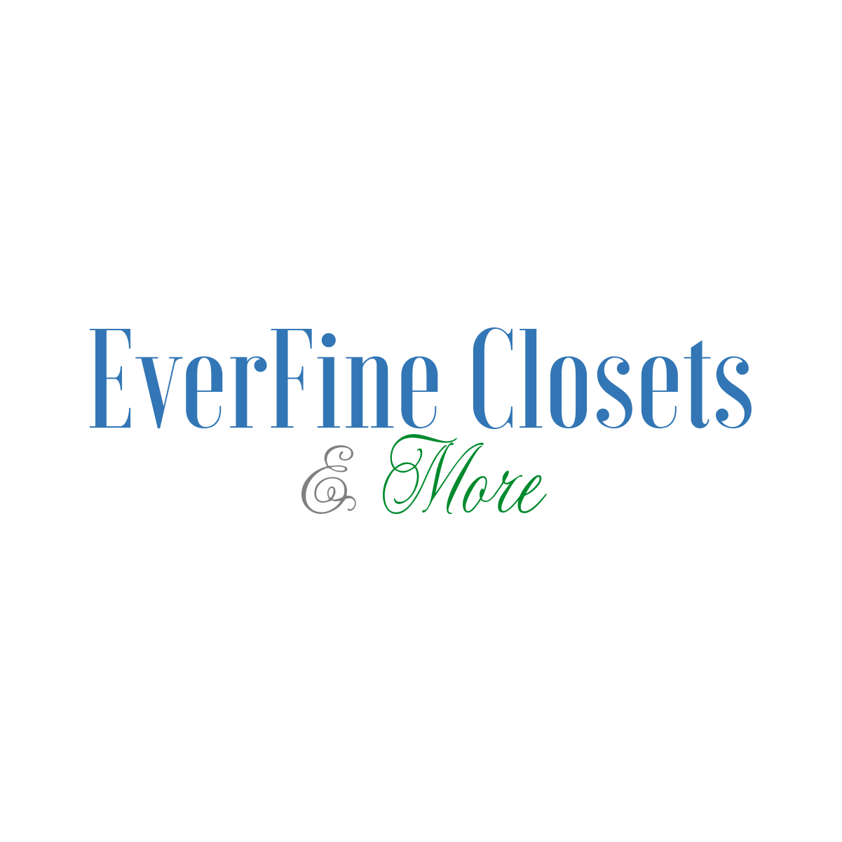 Elegant, Serious, Home Improvement Logo Design for EverFine Closets ...