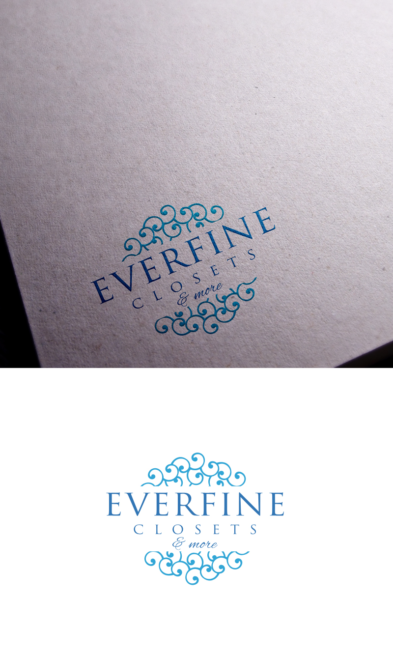 Elegant, Serious, Home Improvement Logo Design for EverFine Closets ...