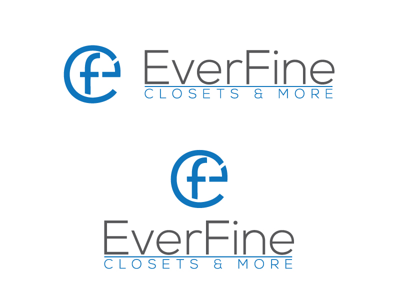 Elegant, Serious, Home Improvement Logo Design for EverFine Closets ...