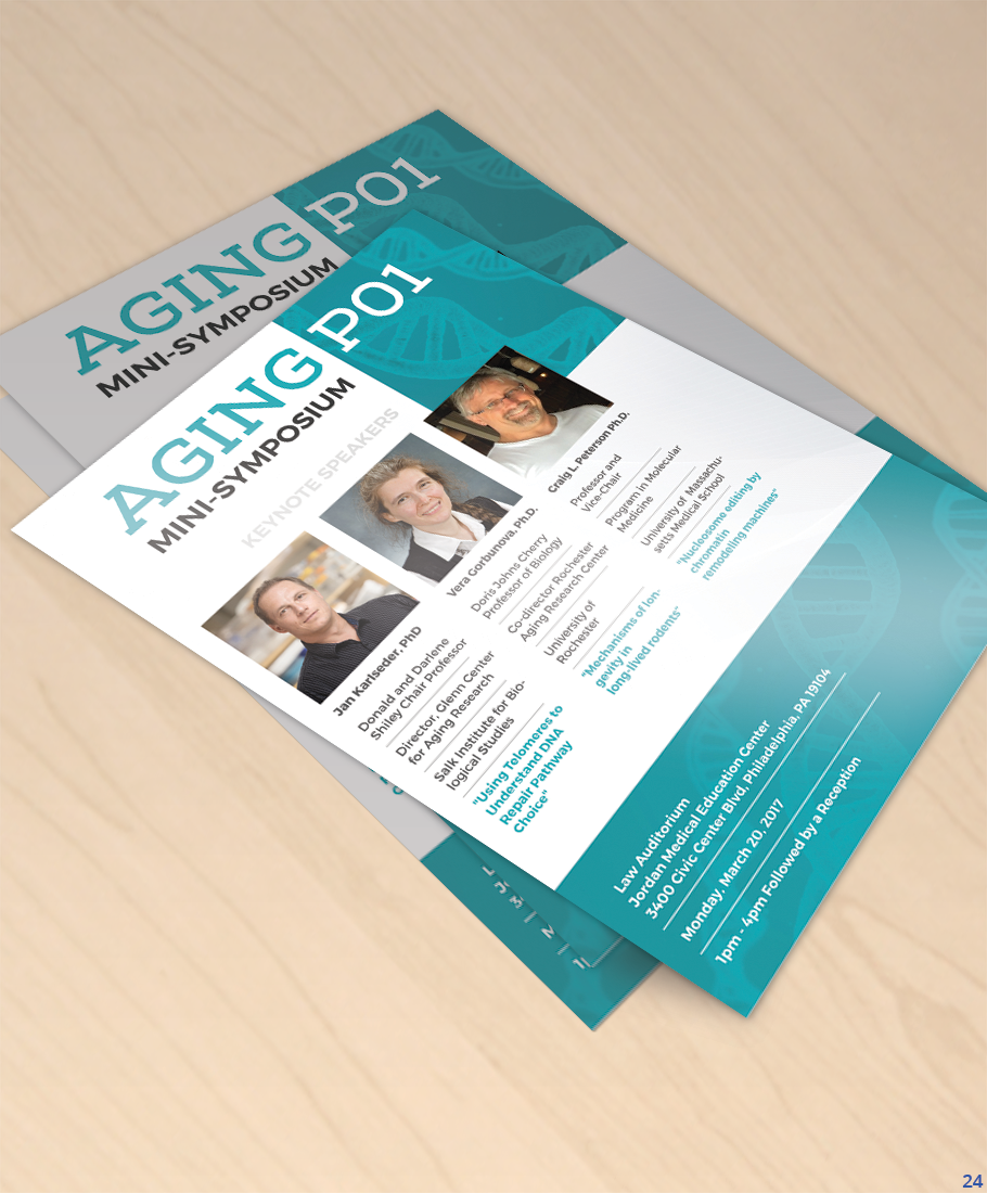 Elegant, Playful, Education Flyer Design for University of Pennsylvania ...