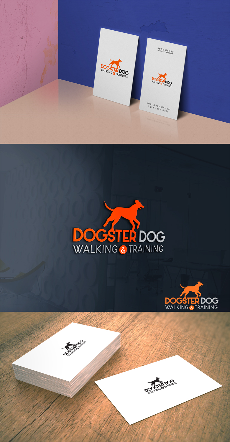 Upmarket, Modern, Dog Training Logo Design for DOGSTER (and then ...