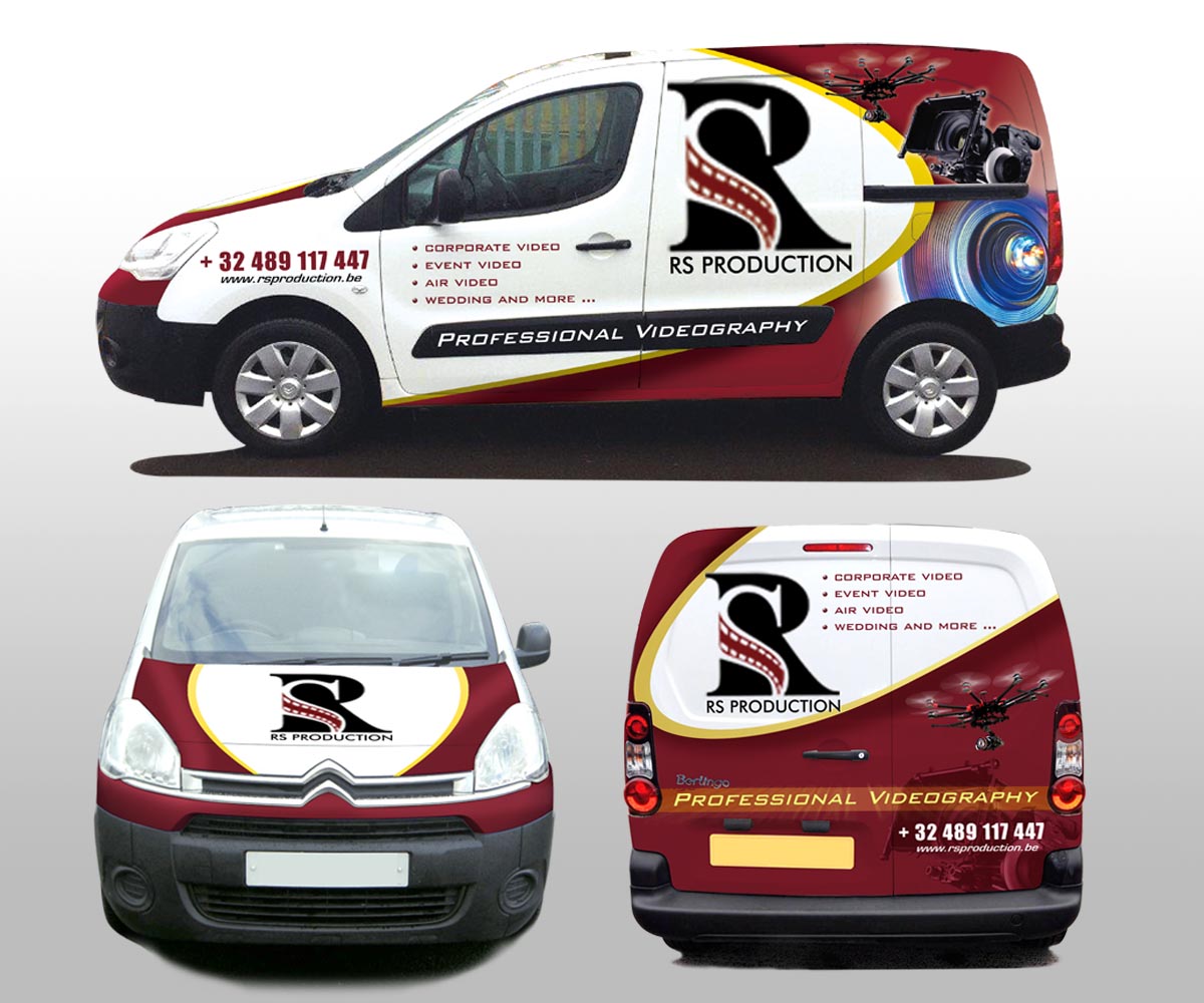 Car Sticker Design Logo