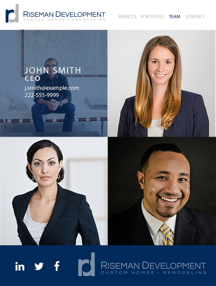 Modern, Professional, Builders Web Design for HRS build by dehreh ...