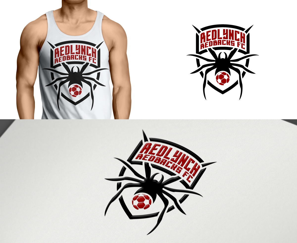 Bold, Masculine, Non Profit Logo Design for Redlynch Redbacks FC by AFD ...