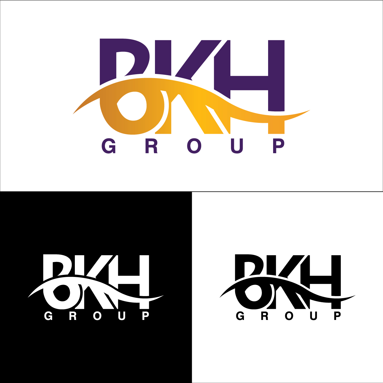 Professional, Serious, It Company Logo Design for BKH GROUP by ...
