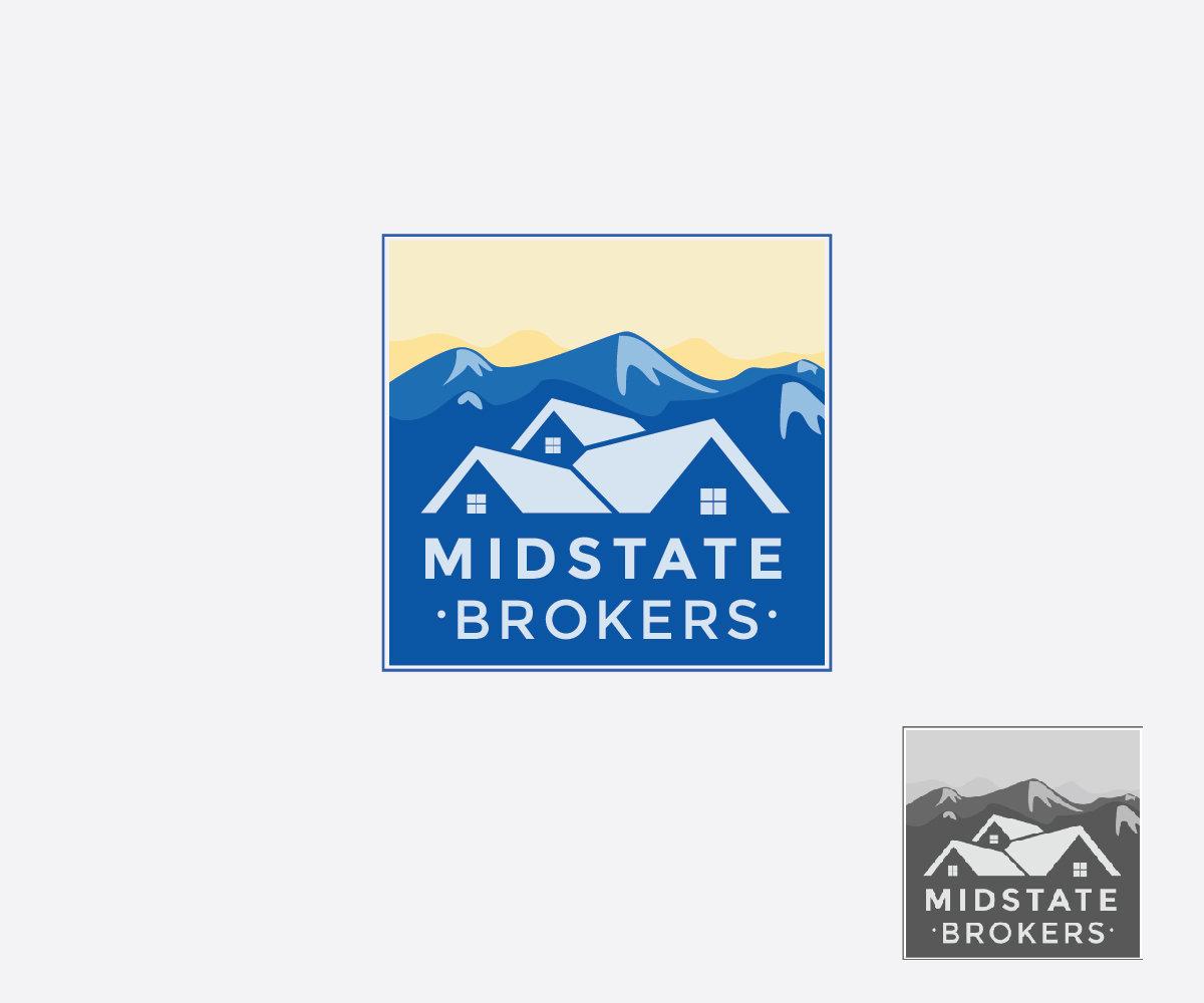 Serious, Professional, Mortgage Logo Design for Midstate Brokers by Madin | Design #13885700