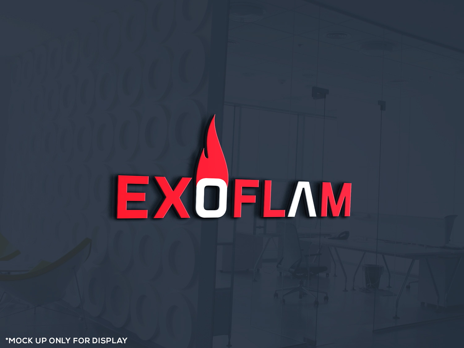 Logo Design for EXOFLAM by sonym | Design #13809491