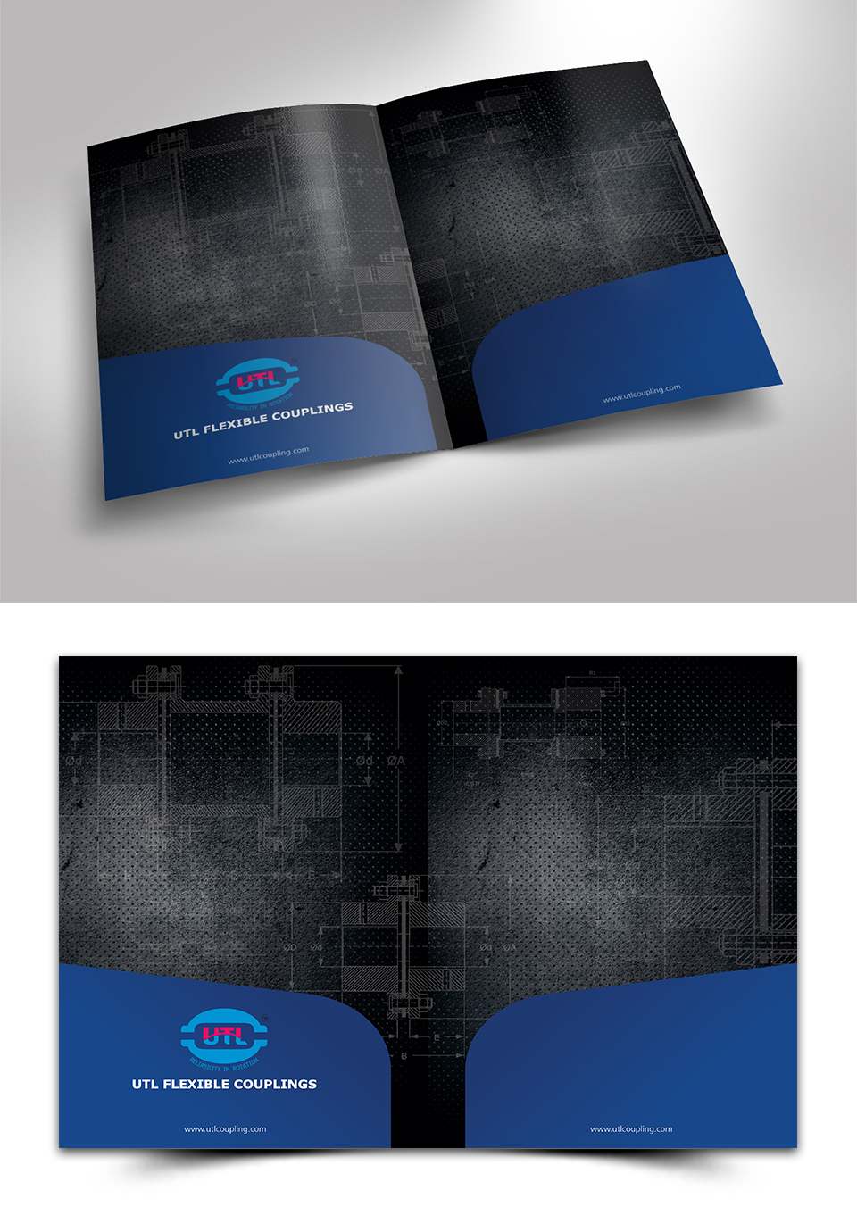 Elegante, Moderno, Mechanical Engineering Diseño de Brochure for a ...