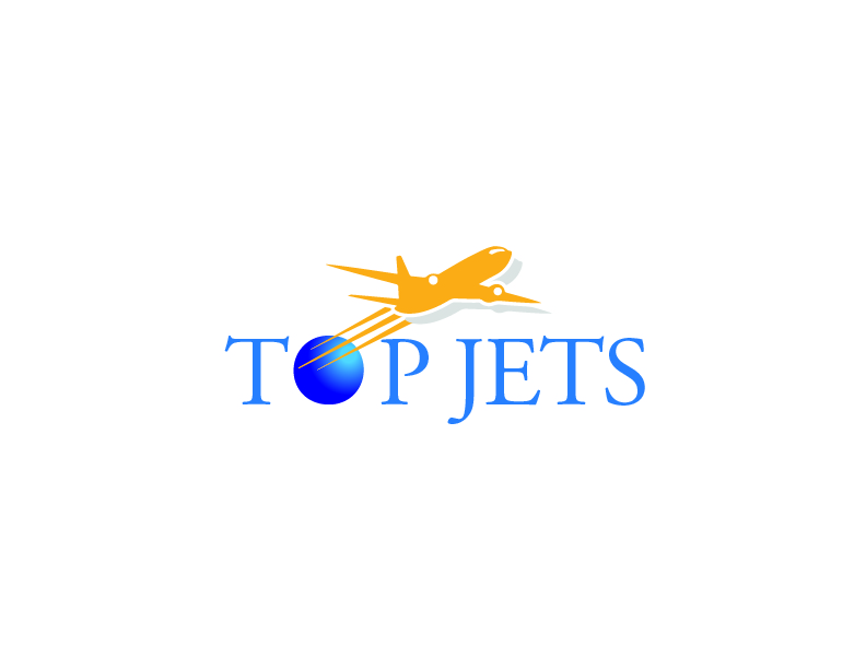 Elegant, Serious, Aviation Logo Design for Top Jets by Hues Designs ...