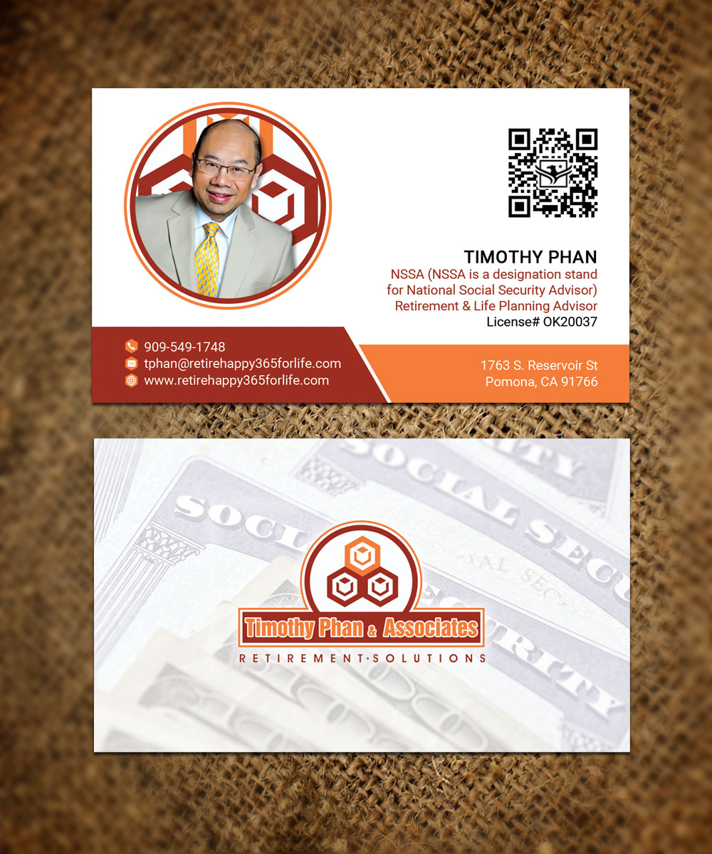 Professional, Elegant, Financial Planning Business Card Design for ...