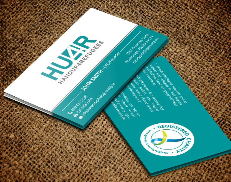 Modern, Bold, Community Service Business Card Design for a Company by ...