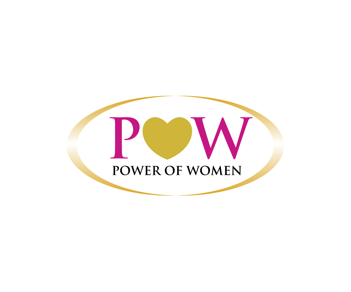 Elegant, Playful, Non Profit Logo Design for POW or power of women or ...