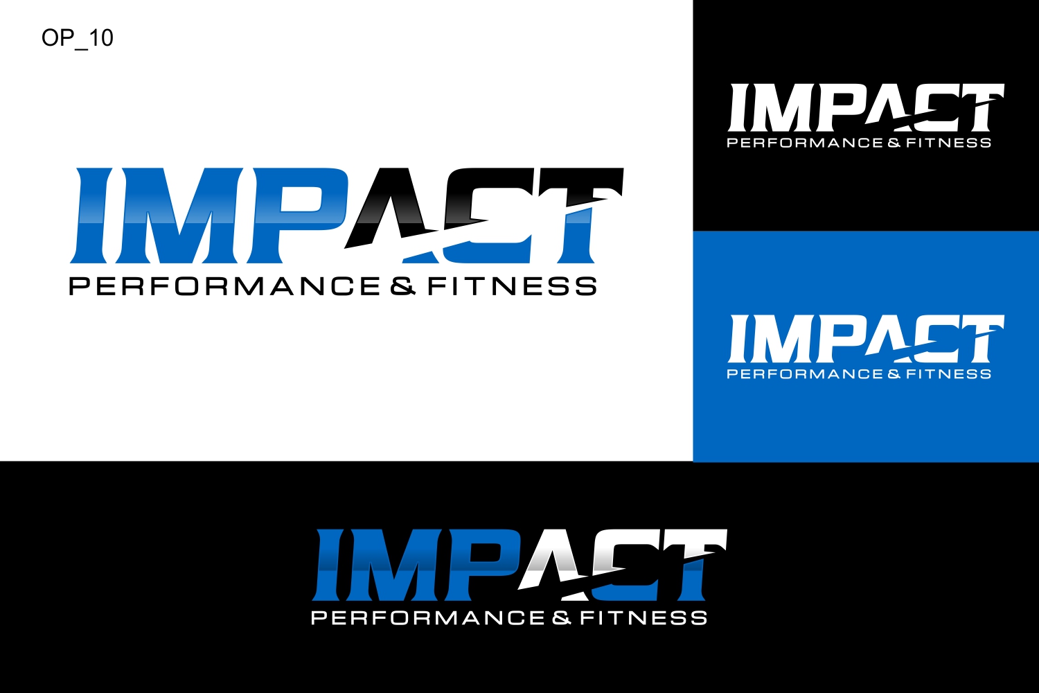 Bold, Personable, Fitness Logo Design for Impact Performance & Fitness ...