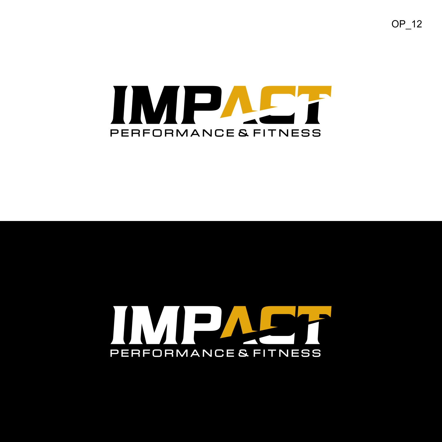 Impact Performance & Fitness Logo | 26 Logo Designs for Impact ...