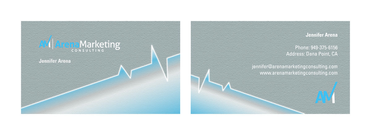 Colorful, Upmarket, Marketing Business Card Design for a Company by ...