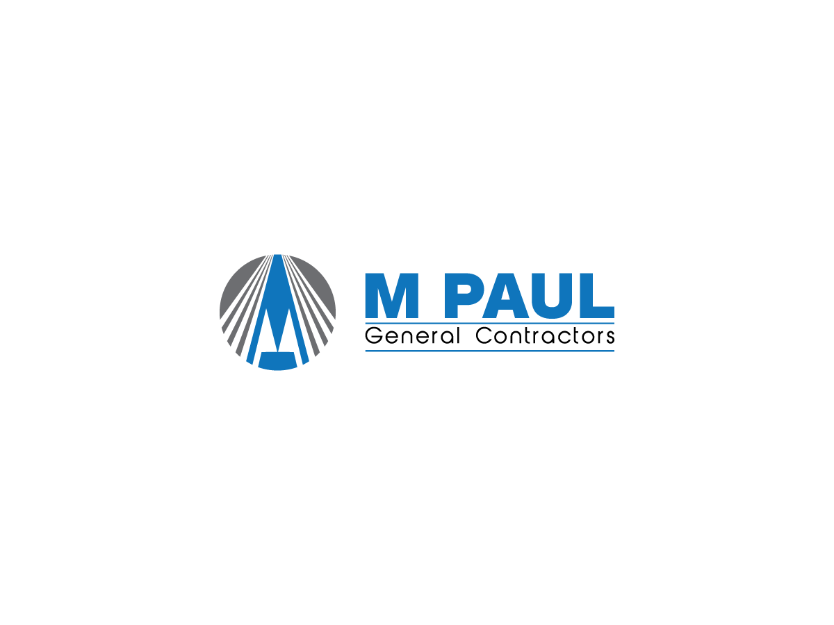 Professional, Upmarket, Contractor Logo Design for M PAUL general ...