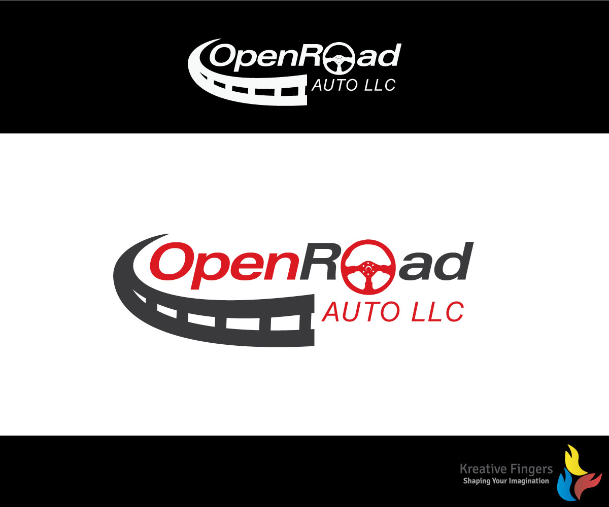 Bold, Serious, Business Logo Design for OpenRoad Auto LLC by Kreative ...