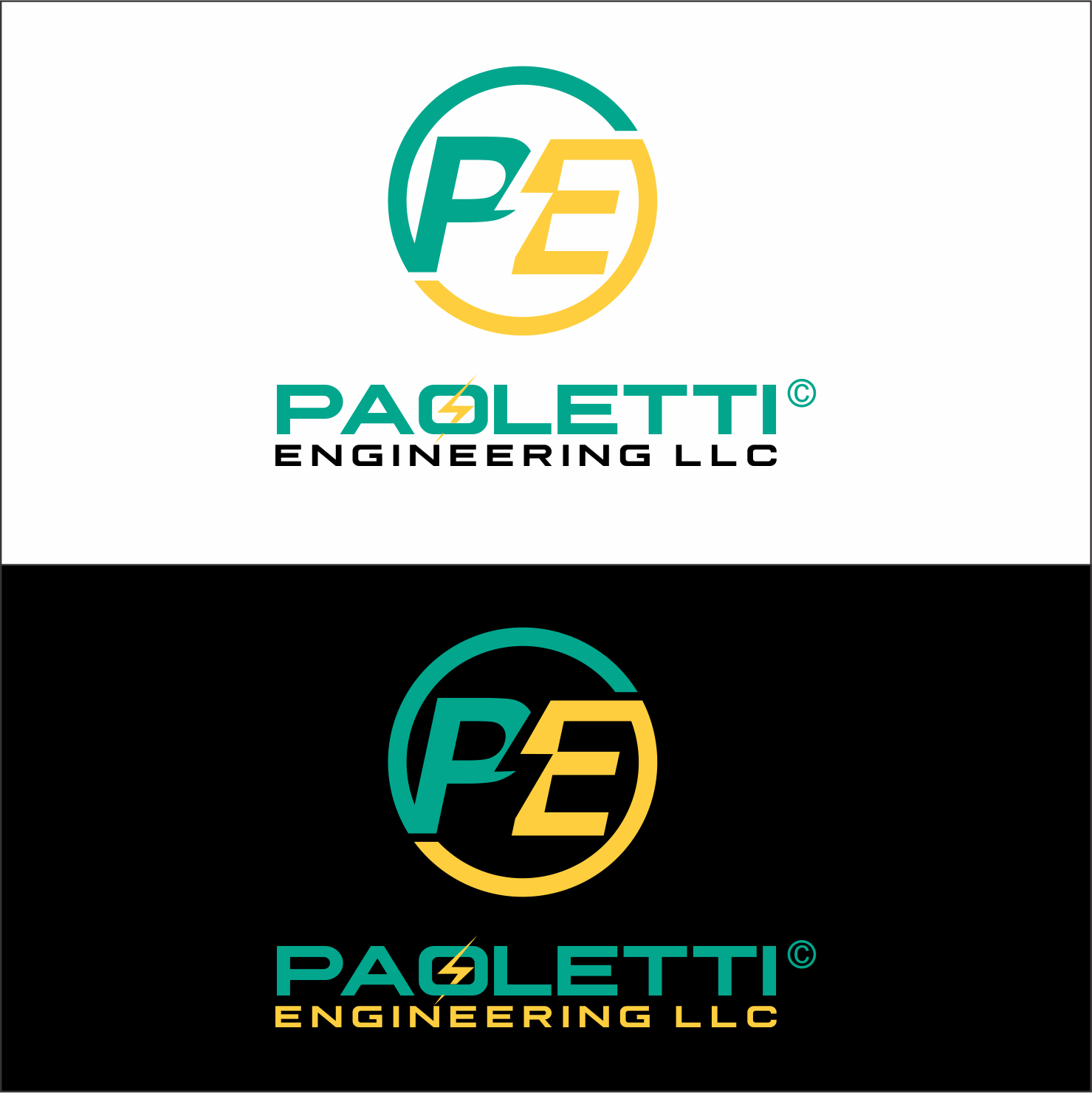 Masculine, Modern, Engineering Logo Design for Paoletti Engineering LLC ...