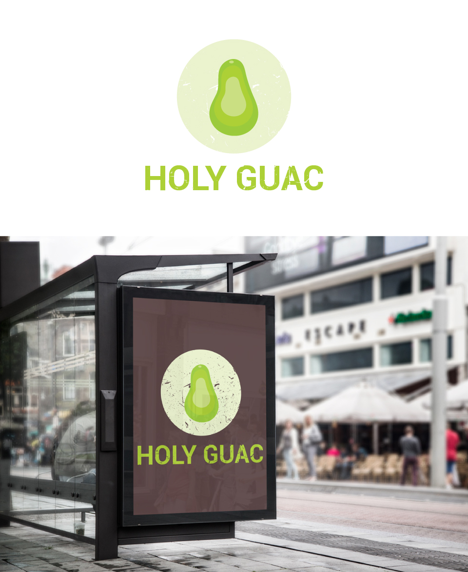 Modern, Playful, Clothing Logo Design for HOLY GUAC by Impressive Sol ...