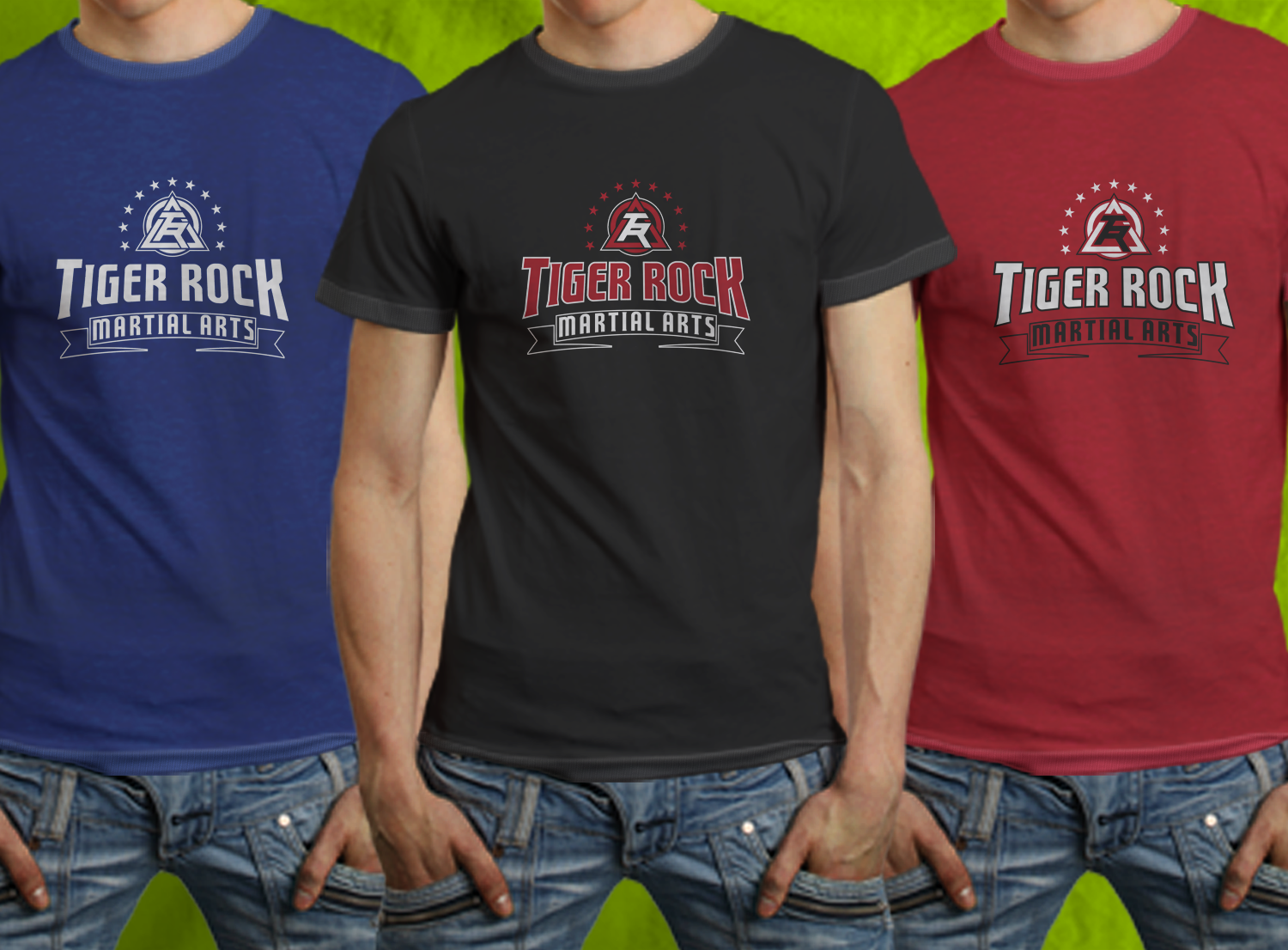 Upmarket, Bold T-shirt Design for Tiger-Rock Martial Arts by Totto ...