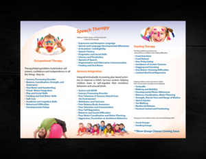 Pediatric Therapy Clinic Brochure | 85 Brochure Designs for North ...