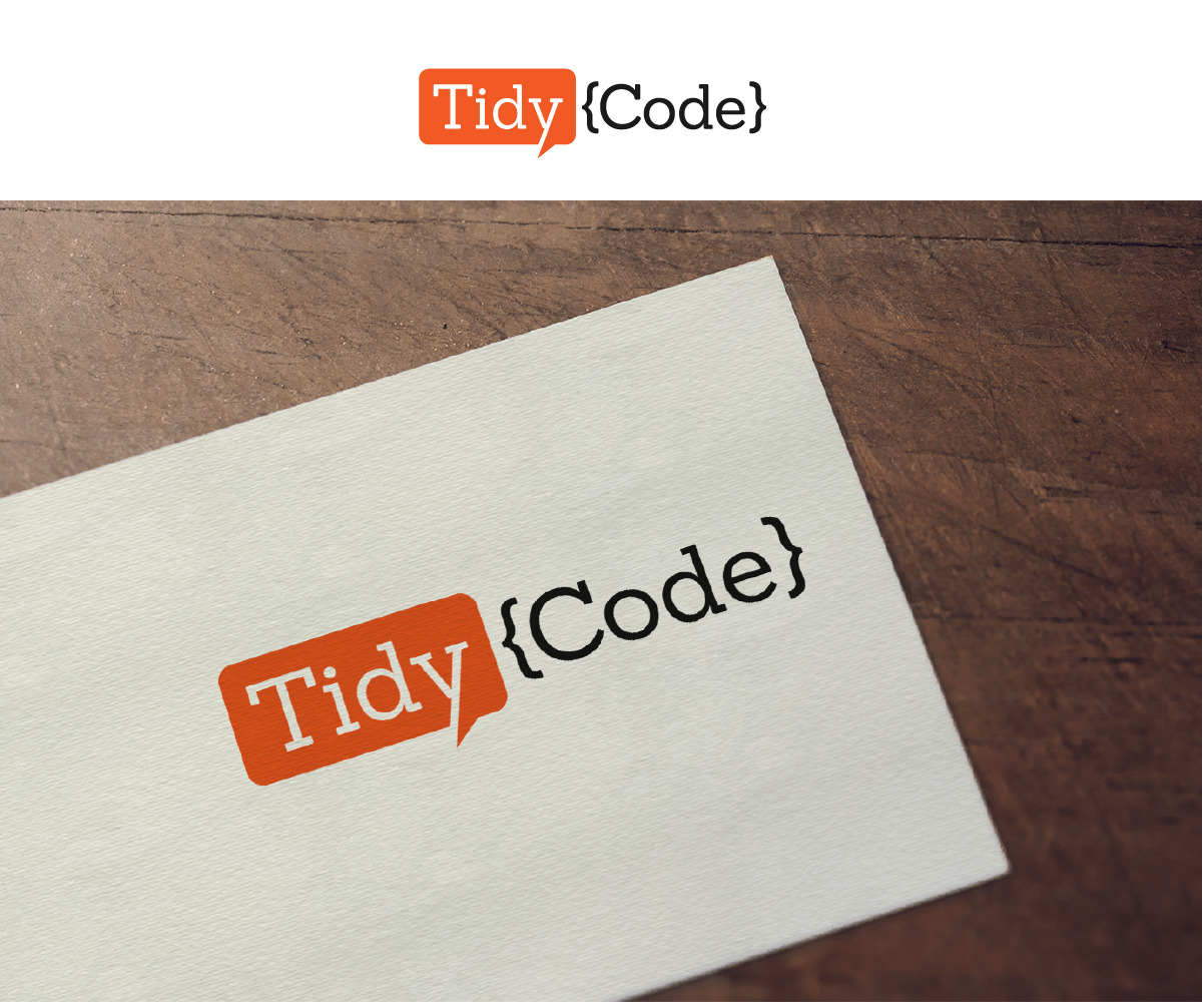 Modern, Elegant, Computer Software Logo Design for TidyCode by Ezekiel30 | Design #13994592