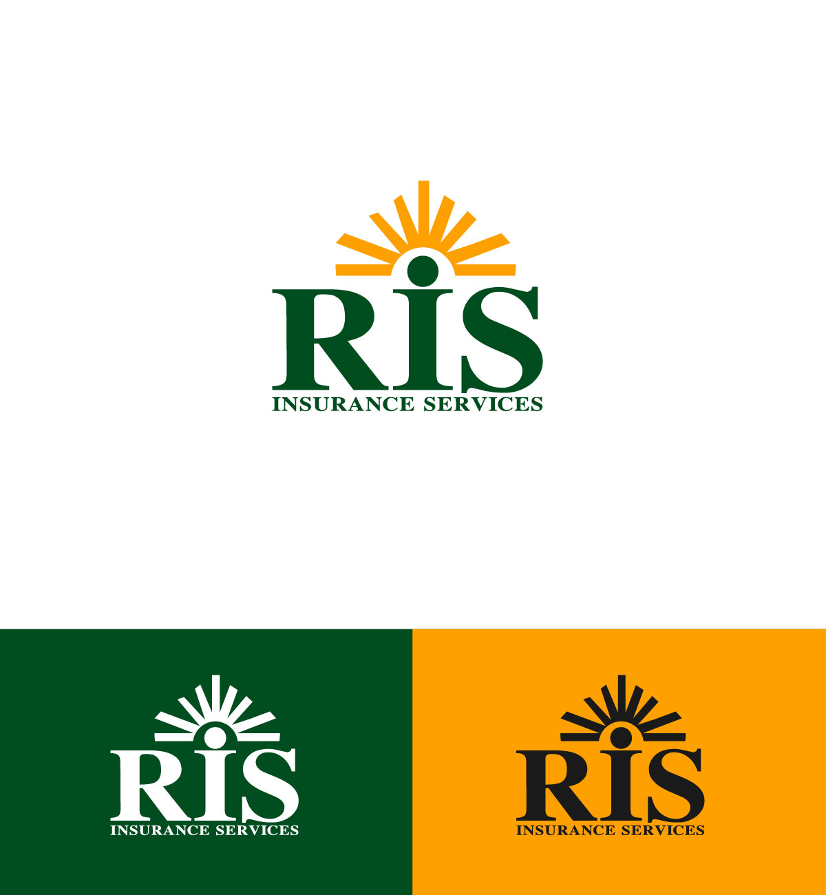 Serious, Modern, Insurance Broker Logo Design for RIS by Red Chile ...