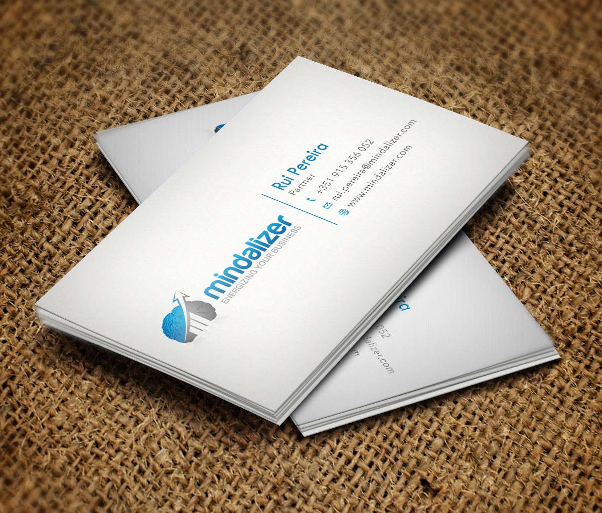 Mindalizer Consulting Card Design | 12 Business Card Designs for ...