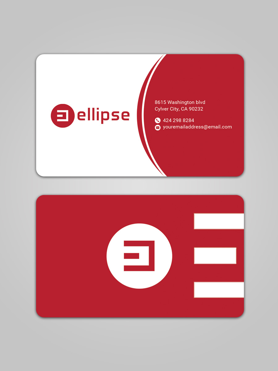 Upmarket, Serious, Startup Business Card Design for Ellipse by ...