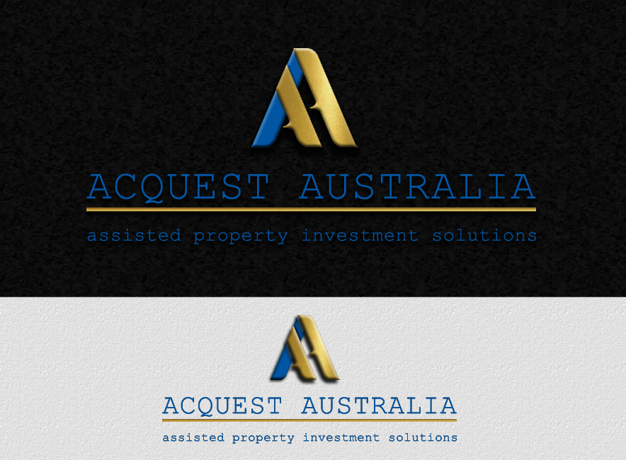 Modern, Professional, Real Estate Logo Design for ACQUEST AUSTRALIA ...