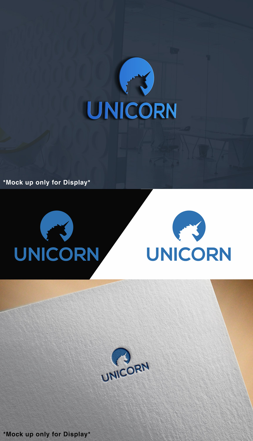 Modern, Elegant, Digital Logo Design for UNICORN by sonym | Design #14067111