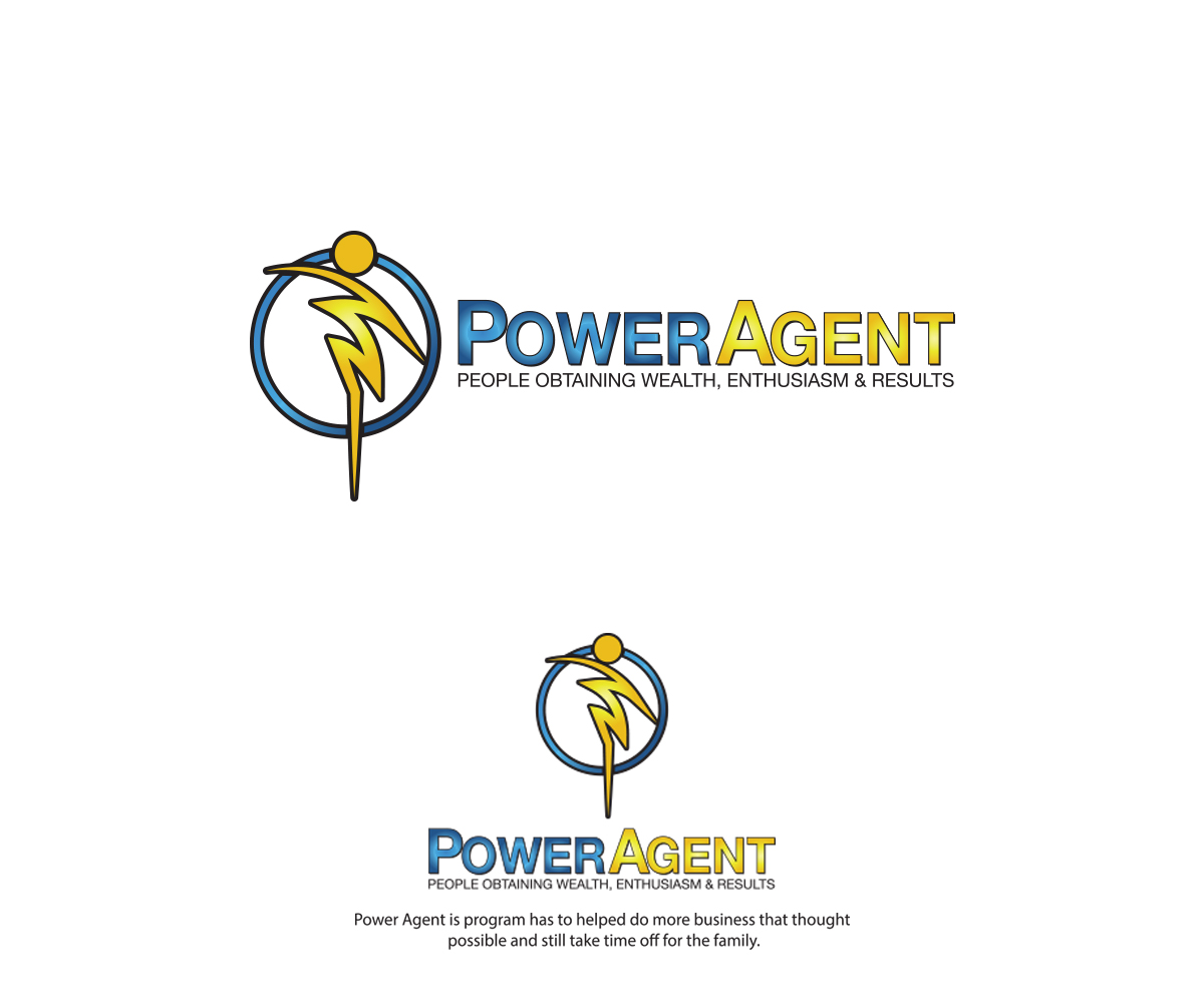 Bold, Upmarket, Realtor Logo Design for Power Agent by S. Shin | Design ...