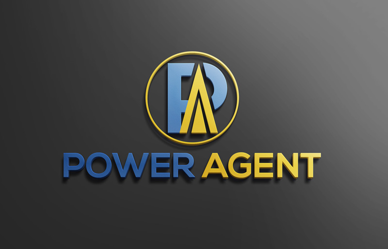 Bold, Upmarket, Realtor Logo Design for Power Agent by mojibur1993 ...
