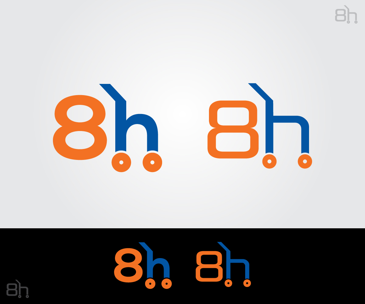 Modern, Professional, It Company Logo Design for 8h by sonym | Design ...