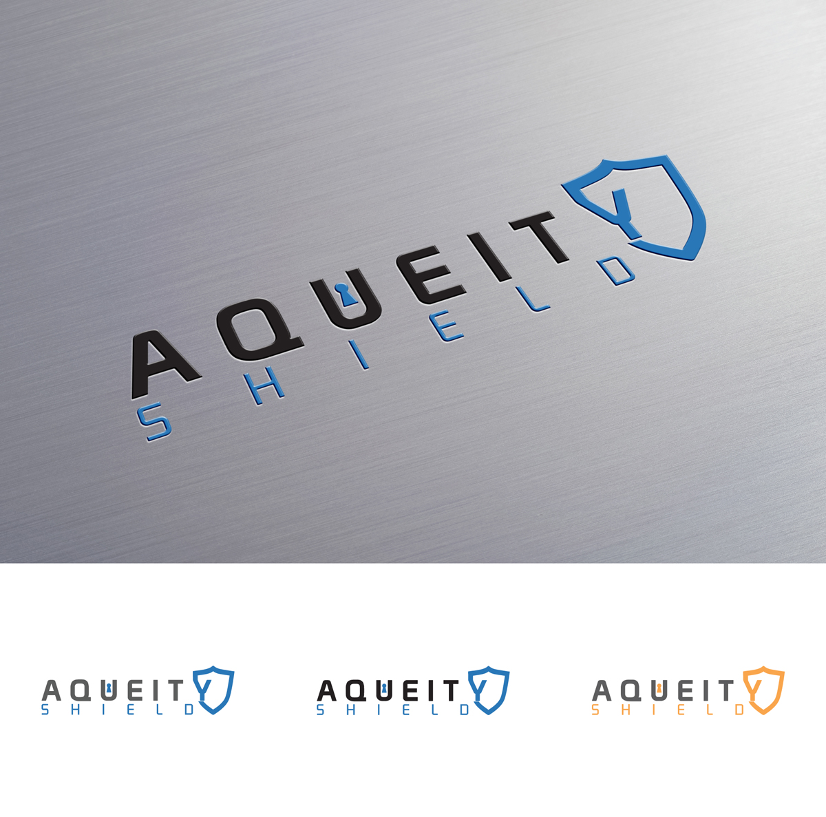 Feminine, Conservative, It Company Logo Design for Aqueity Shield by ...