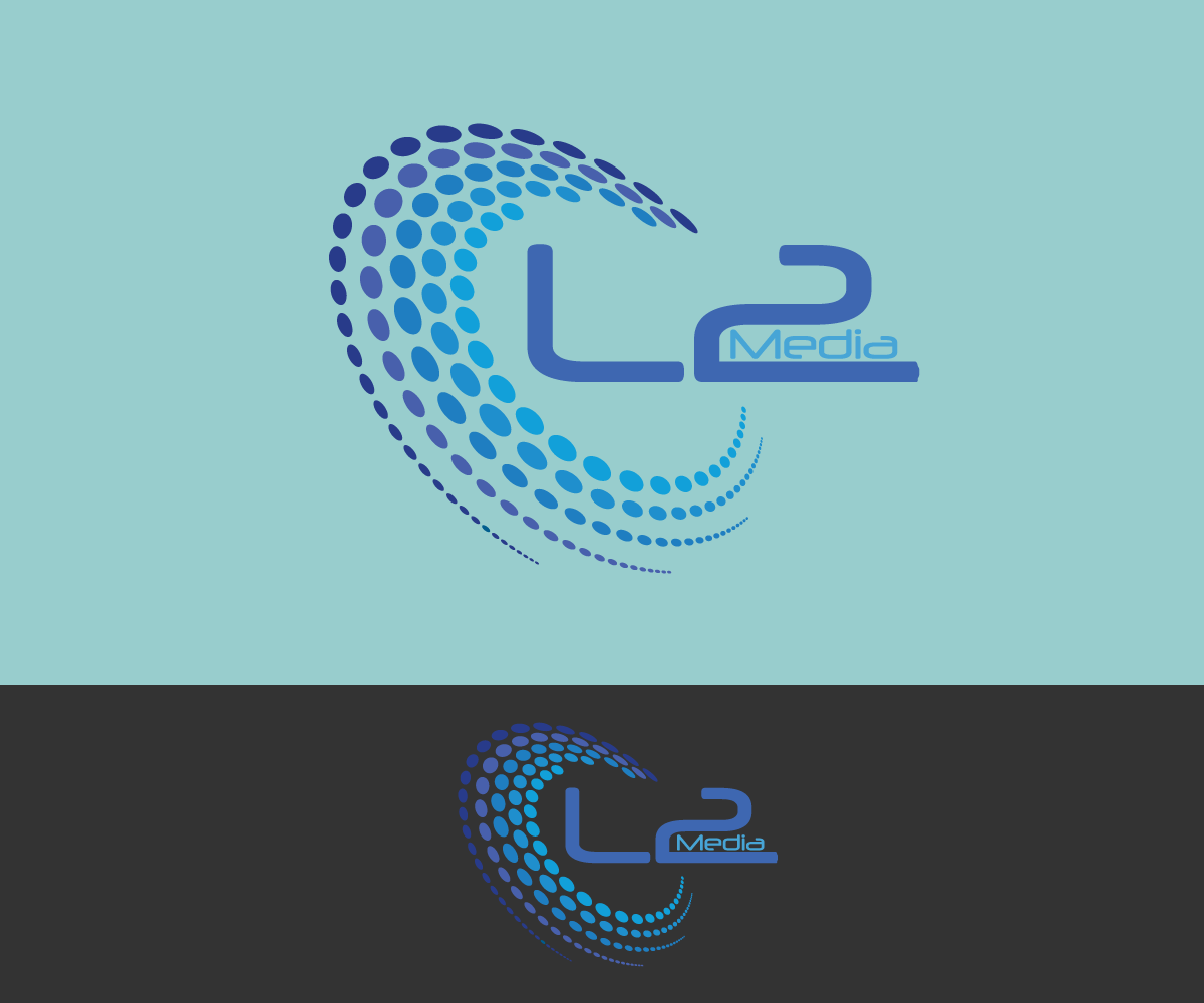 Elegant, Playful, Tech Logo Design for L2 Media by Miki Grujic | Design ...