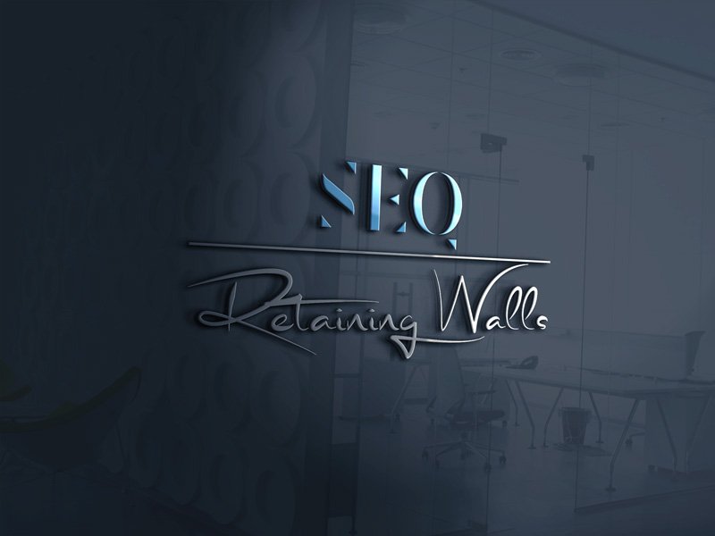 Construction Logo Design for SEQ Retaining Walls by WINSTAR | Design ...