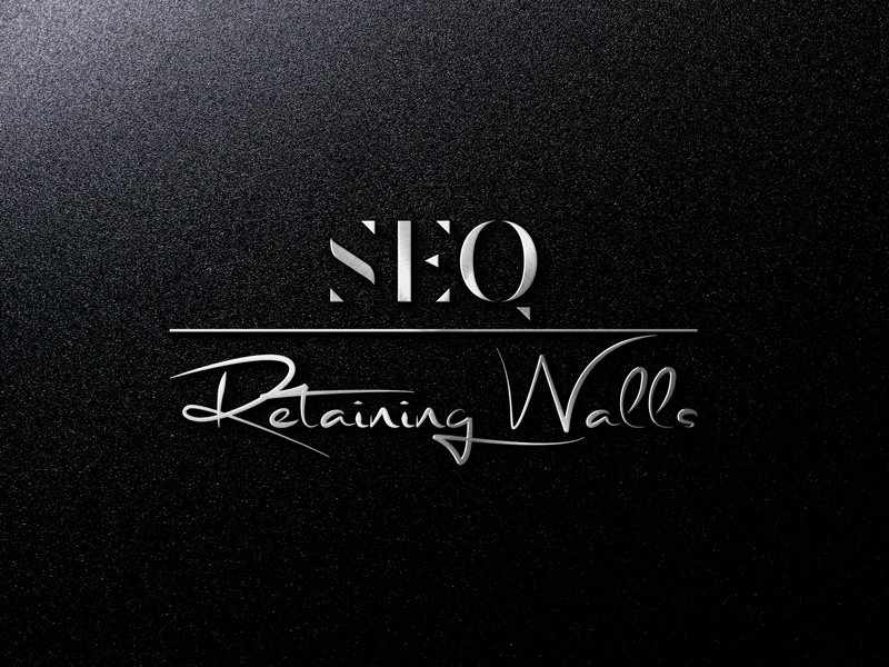 Construction Logo Design for SEQ Retaining Walls by WINSTAR | Design ...